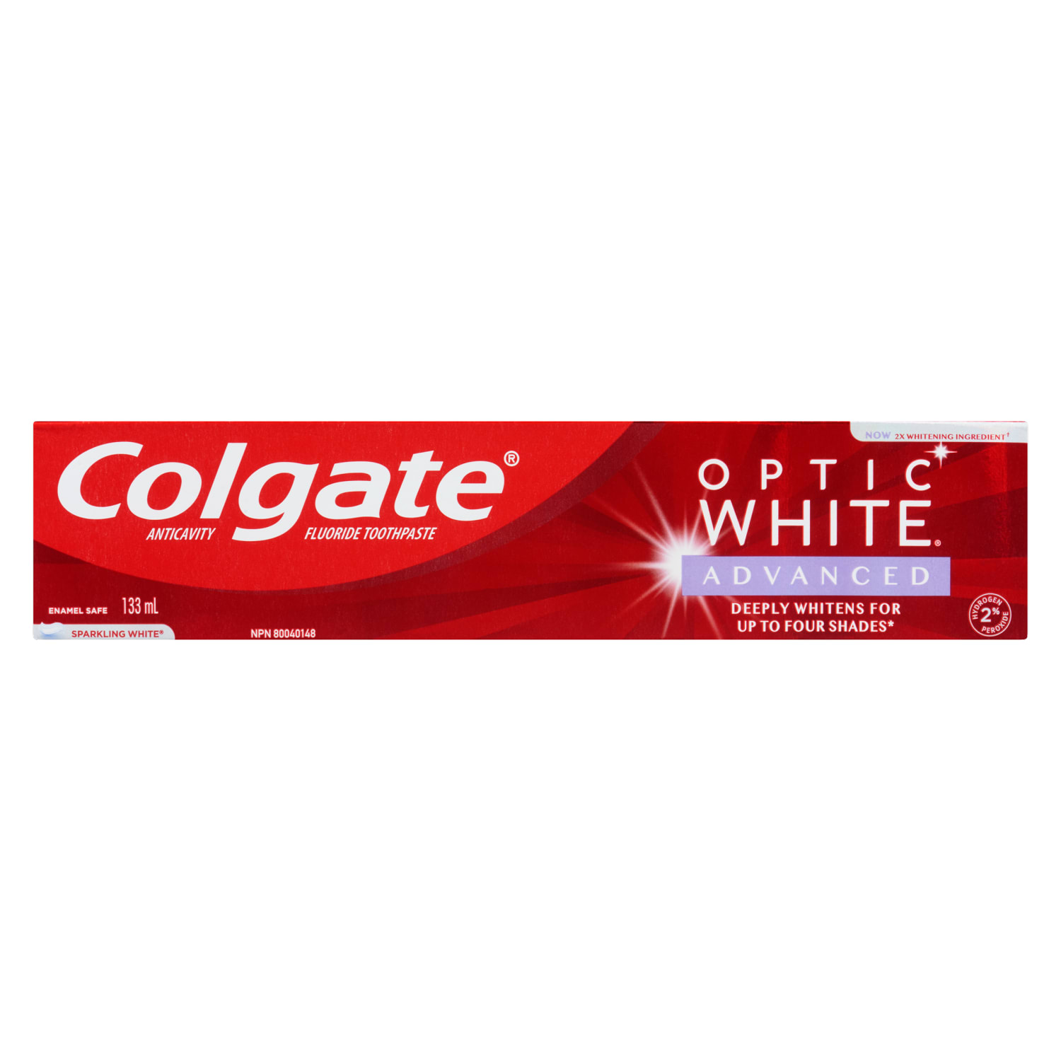Colgate Optic White Anticavity Fluoride Toothpaste Stain Fighter Fres ...