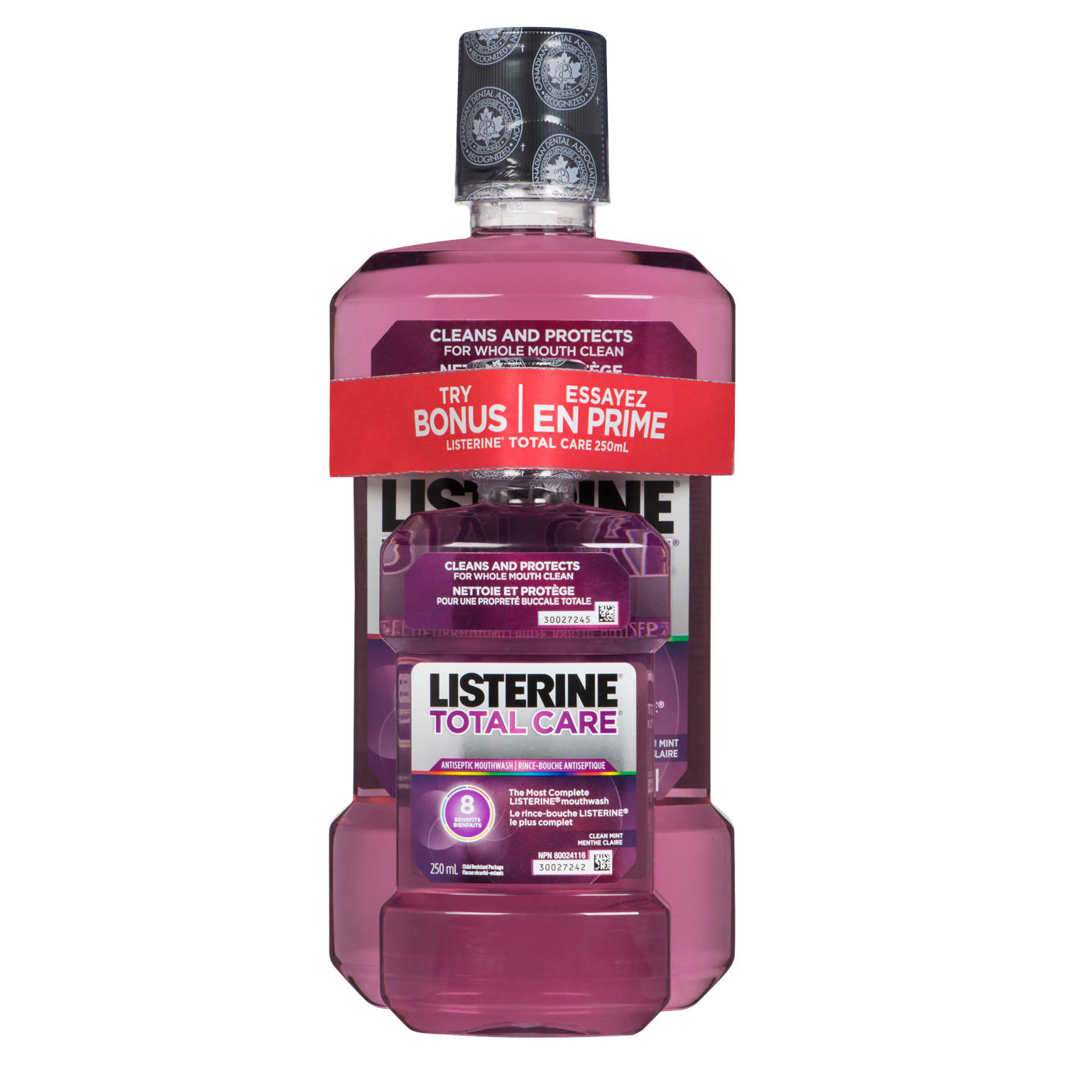 Listerine Total Care Antiseptic Mouthwash Clean Mint Value Size 1.5 L ...